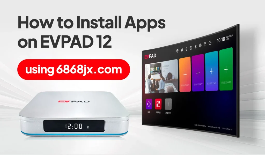 EVPAD 12P 초기 설정 – 모든 EVPAD 버전 앱 다운로드 방법 - 한국 EVPAD TV 박스 공식 스토어